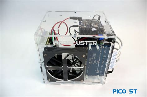 Pico 5t Raspberry 5 Pi5 Cluster 8gb Picocluster Desktop Datacenter Picocluster Llc
