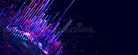 Big Data Complex Graph Quantum Computing Universe Cyber Space Of Ai Technology Futuristic