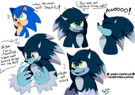 What If Movie Sonic As The Werehog Doodles By Kirby Popstar On Deviantart