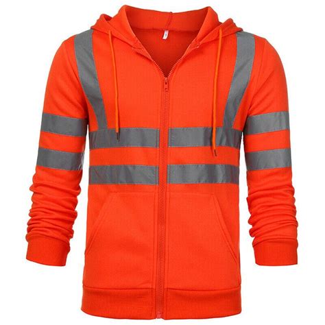 Купить HI VIZ VIS Светоотражающая куртка Мужская дорожная работа ...