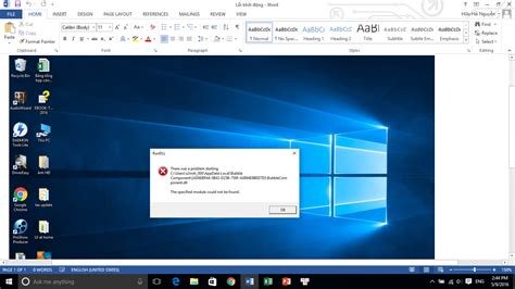 The Specified Module Could Not Be Found Là Lổi Gì Vậy Viết Bởi Minhtriet26