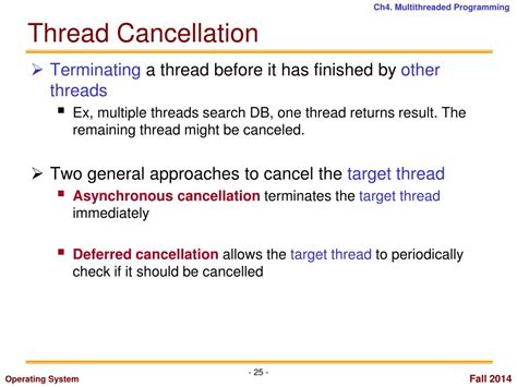 Ppt Chapter 4 Multithreaded Programming Powerpoint Presentation