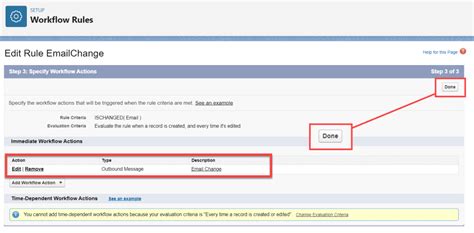 Send Outbound Messages Using Workflow In Salesforce