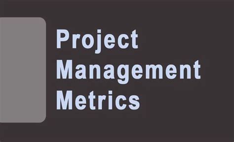 Project Management Metrics Importance And Examples PM Study Circle