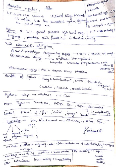 UNIT Lecture Notes Internet Of Things Studocu