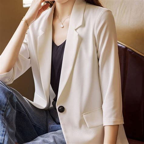 에퍼 뒷트임 캐주얼 블레이저 자켓