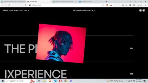Bibek Karki On Linkedin Webdevelopment Awardnominated Animation Codingjourney Webdesign