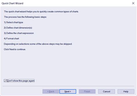 quick chart wizard in qlikview create 6 types of charts in qlikview