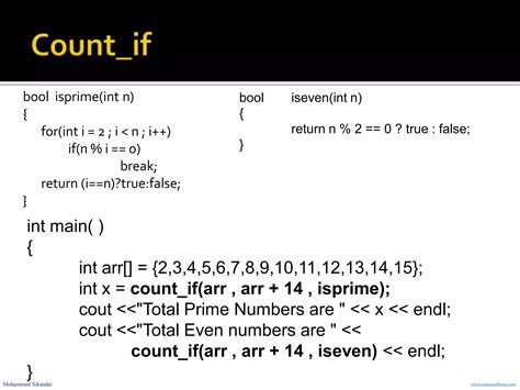 Stl Algorithm Basic Types Ppt