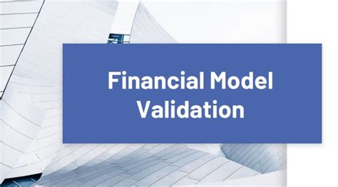 Perform Financial Model Validation And Testing By Hinsafder Fiverr
