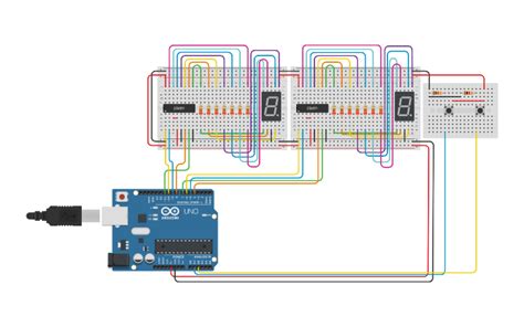 Circuit Design Contador 0a99 2 Botoes Tinkercad