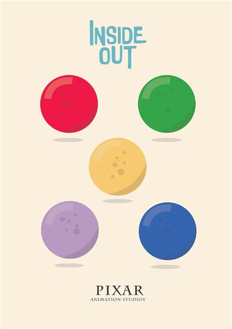 Minimalism Disney Pixar S Inside Out Move Poster Minimalist Posters