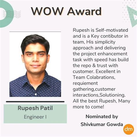 Rupesh Patil On Linkedin Hardwork Awardsforexcellence Motivation