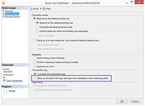 Sql Server Why My Database Is In Restoring Mode After Taking Backup Sql Authority With