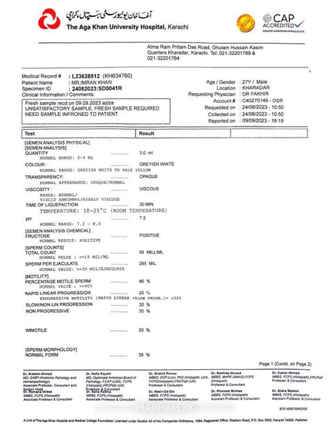 Ask A Andrologist Online For Semen Test Report Ke Bare Mein Btain
