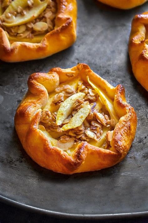 Apple Crostata For Breakfast Dessert Or Snack Using Biscuit Dough