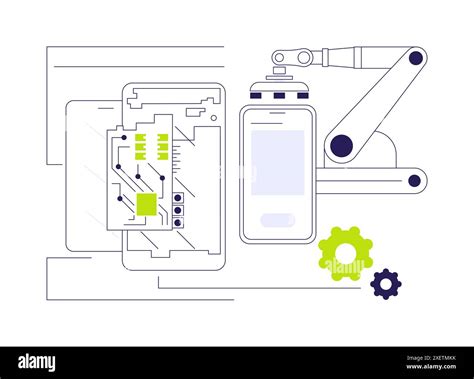 Smartphone Assembling Abstract Concept Vector Illustration Stock Vector Image And Art Alamy