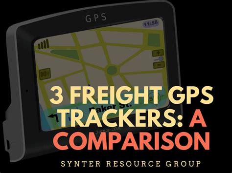3 Freight Gps Trackers A Comparison Pdf
