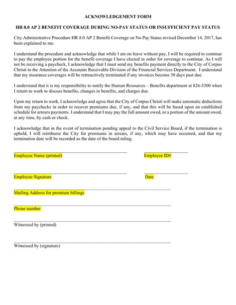 City Of Corpus Christi Texas Fmla Leave Request Form Fill Out Sign