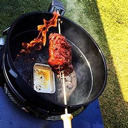 Weber 22 Inch Charcoal Kettle Rotisserie Blackgray