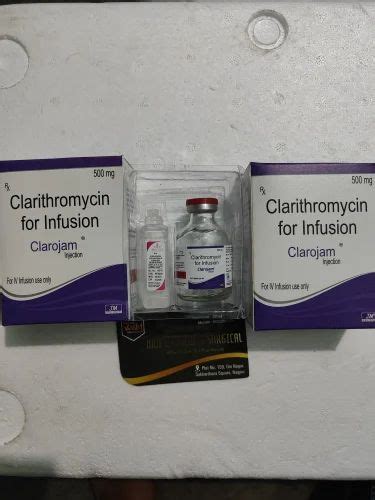Clarojam Clarithromycin Injection At ₹ 500 Vial Clarithromycin Injection In Nagpur Id