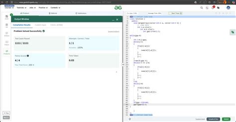 Gfg160daysofcode Geeksforgeeks Codingchallenge