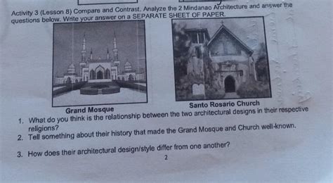 What Do You Think Is The Relationship Beetwen The Two Architectural