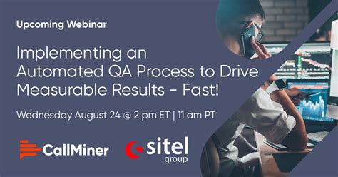 Register Implementing An Automated QA Process To Drive Measurable Results Fast