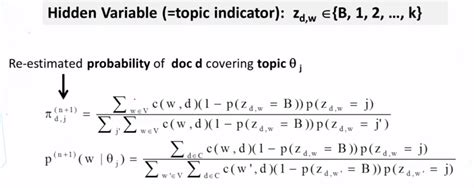 Yufan s Blog NLP 主题模型 PLSA 算法的讲解和求解过程