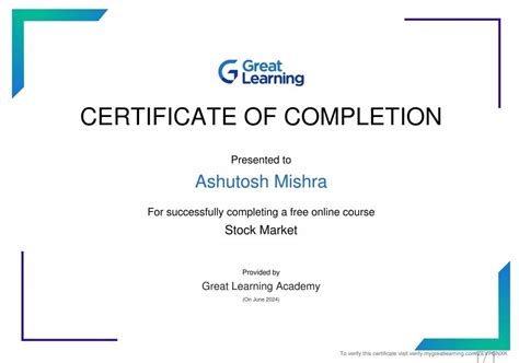 Ashutosh Mishra On Linkedin Stockmarket Greatlearning