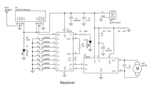 Remote Control Circuits Schematic Wiring Diagram