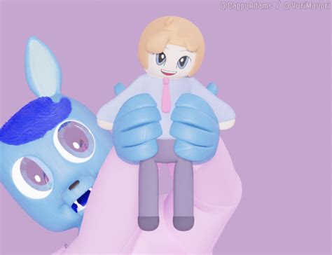 Senpai Plush 3d Model For Blender By Cappyadams