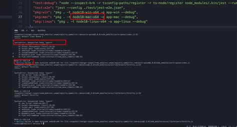 node 18 15 as error · issue 1924 · vercel pkg · github