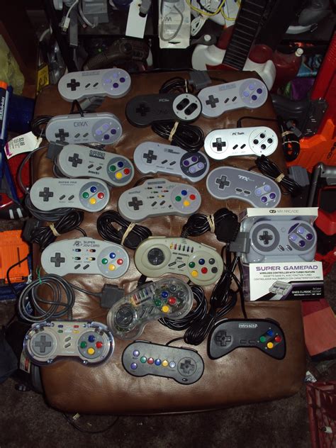 My Cursed 3rd Party Controller Collection Is Expanding R Snes