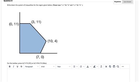 Solved Question 8 10 Points Save Answer Write Down The