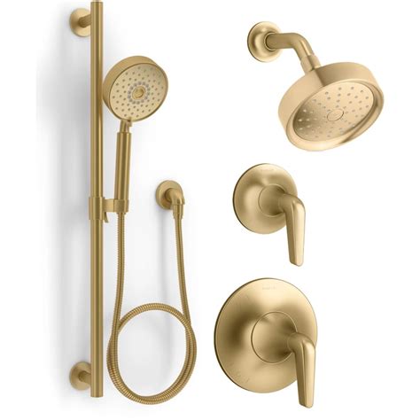 Kohler Purist Pressure Balanced Shower System With Shower Head Hand