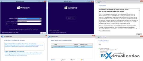 Windows Tech Preview Installation In VMware Workstation Tech Preview ESX Virtualization