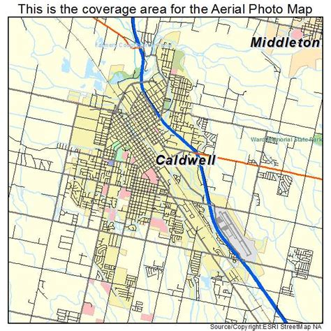Map Of Caldwell Idaho