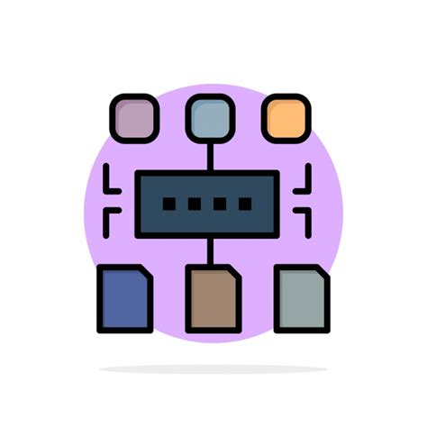 Algorithm Program User Document Abstract Circle Background Fl