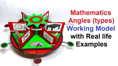 Mathematics Angles Types Working Model With Real Life Examples Maths Project Craftpiller