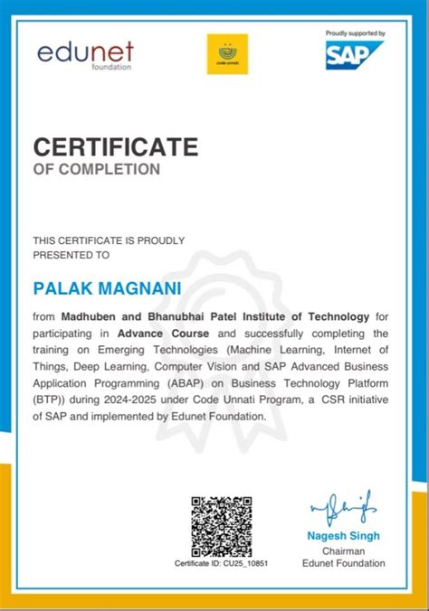 codeunnati sap edunetfoundation emergingtech machinelearning iot