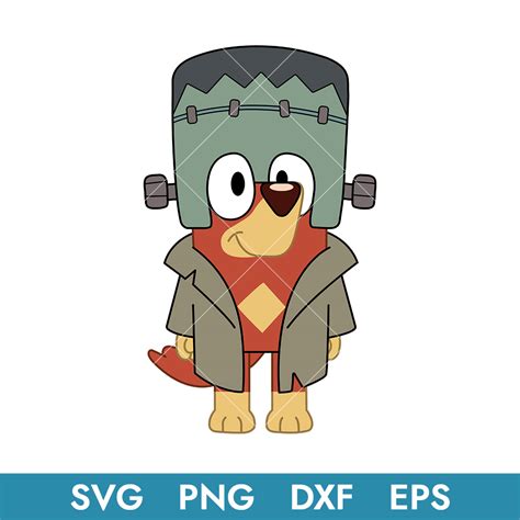 Bluey Rusty Halloween Svg Bluey Halloween Svg Bluey Svg H Inspire