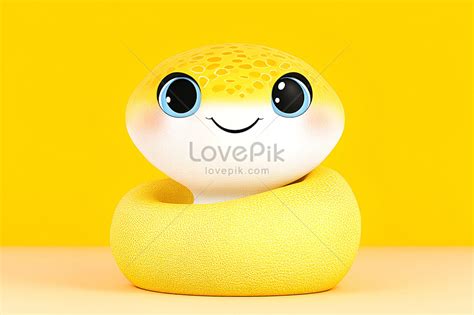 노란 뱀 일러스트 무료 다운로드 Lovepik