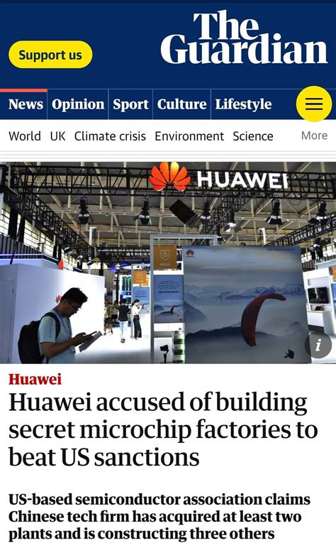 Huawei Building Secret Microchip Factories Rsino