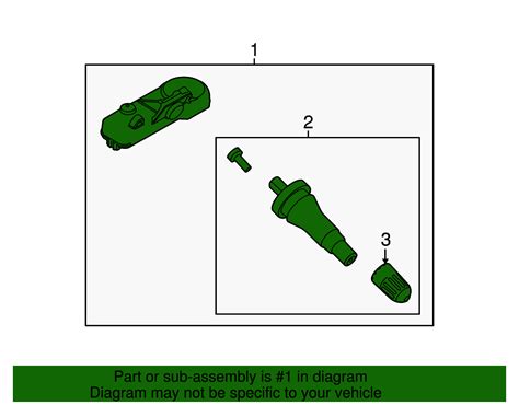 Tpms 30 Motorcraft™ Tpms Sensor 2013 2014 Ford Mustang Big 3 Auto Parts