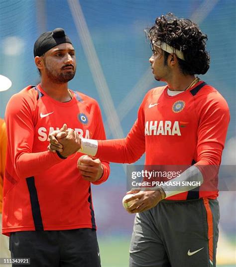 Indian Cricketer S Sreesanth Photos And Premium High Res Pictures