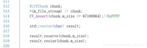 Opencv341错误 Assertion Failed Chunkmsize 0xffffopencv报错 Failed