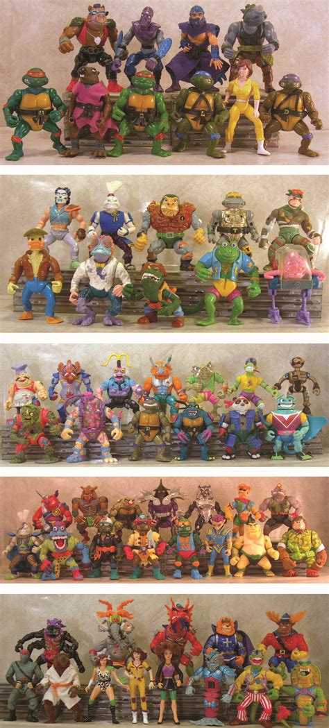 Retro Tmnt Figures Top
