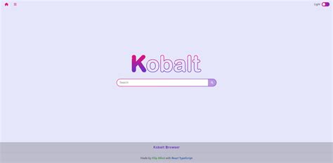 Github Mikiqqqq Kobalt Browser
