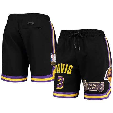 Mens Los Angeles Lakers Anthony Davis Pro Standard Black Team Player